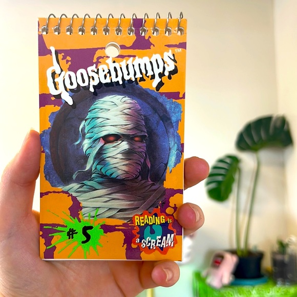 Goosebumps | Office | Goosebumps Reading Is A Scream Spiral Notepad ...